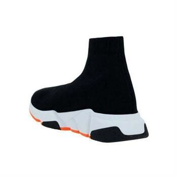 Balenciaga Speed 1.0 Sneakers - Black/white/orange