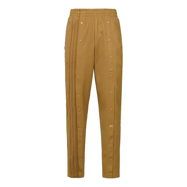 Adidas Originals X Ivy Park Snap-button Track Pants - Brown