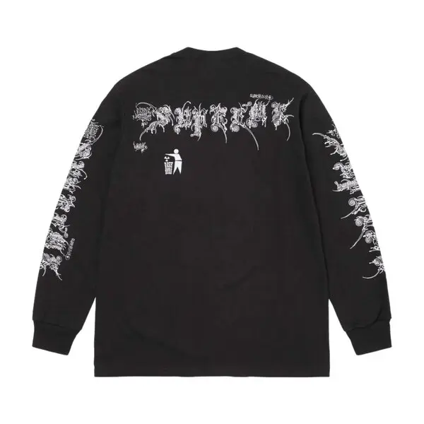 Supreme Ss26 Wombat L/s T-shirt - Black