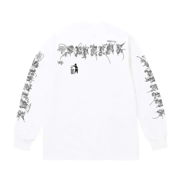 Supreme Ss26 Wombat L/s T-shirt - White