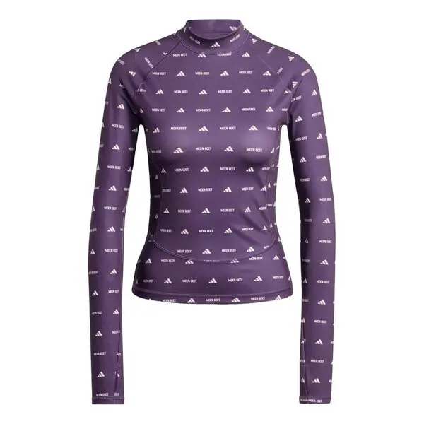 Adidas X Moon Boot Logo Long Sleeve T-shirt - Morado