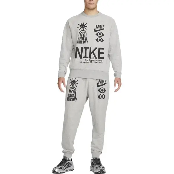 Nike Graphic Print Crewneck Sweatshirt - Default Color