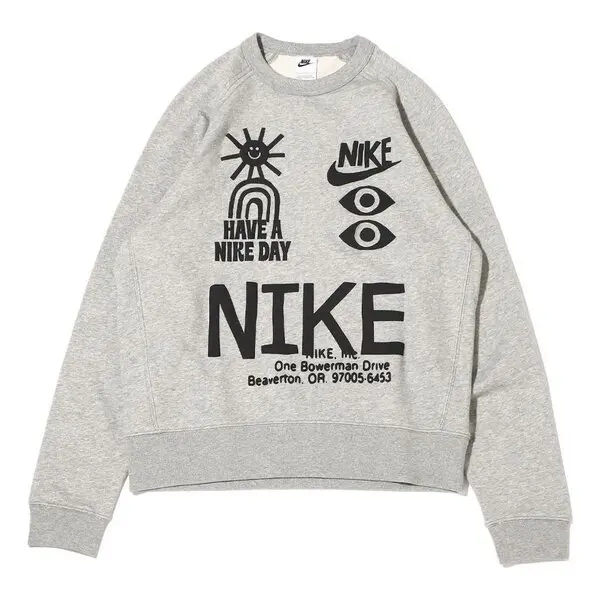 Nike Graphic Print Crewneck Sweatshirt - Default Color
