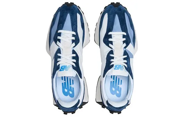 NEW BALANCE 327 Athletic Sneakers - Blue/white