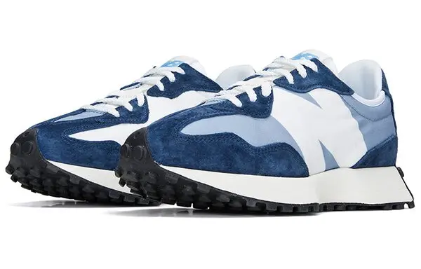 NEW BALANCE 327 Athletic Sneakers - Blue/white