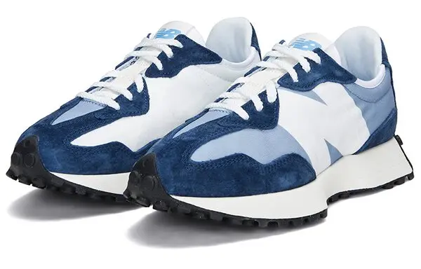 NEW BALANCE 327 Athletic Sneakers - Blue/white