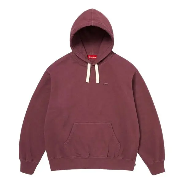 Supreme Ss26 Small Box Drawcord Hooded Sweatshirt - Maroon