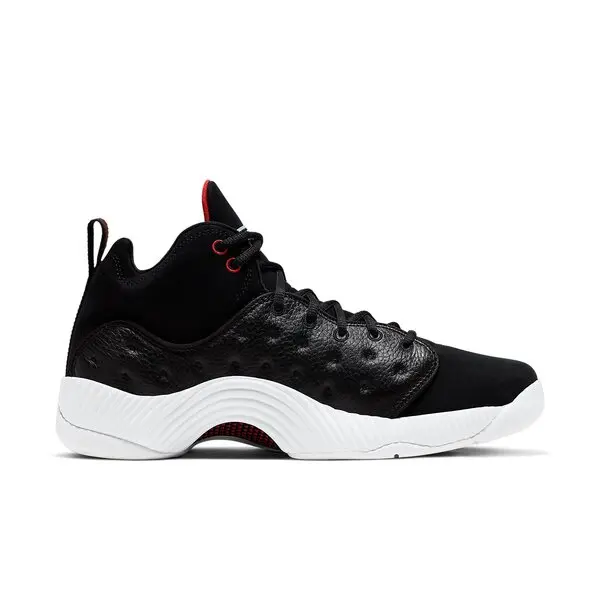 JORDAN Jumpman Team 2 High Top Sneakers - Black/red