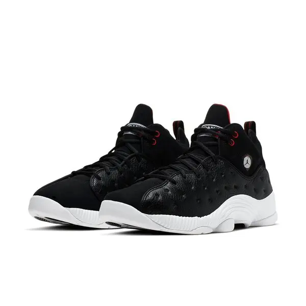 JORDAN Jumpman Team 2 High Top Sneakers - Black/red
