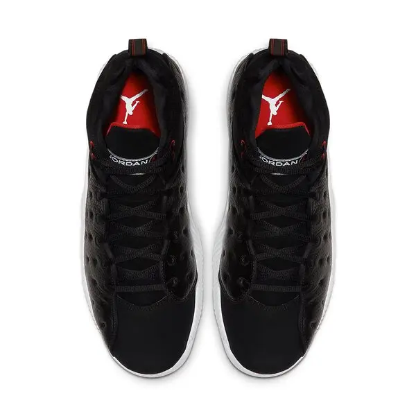JORDAN Jumpman Team 2 High Top Sneakers - Black/red