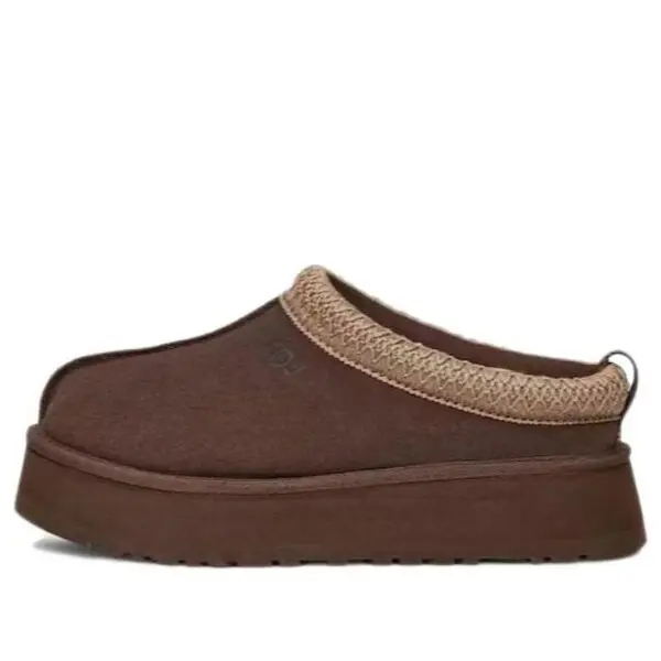 UGG Tazz Platform Slip-on Slipper - Burnt Cedar