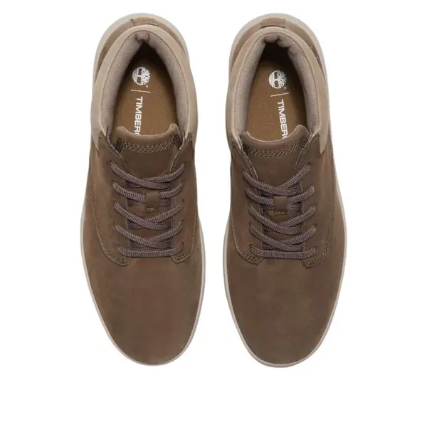 Timberland Emerson Street Mid Top Lace Up Boots - Brown Nubuck