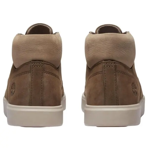 Timberland Emerson Street Mid Top Lace Up Boots - Brown Nubuck