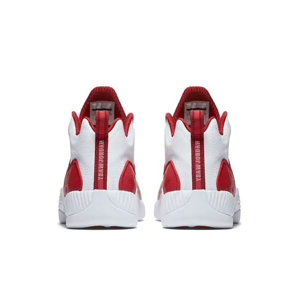 JORDAN Jumpman Team 2 High Top Sneakers - White/red