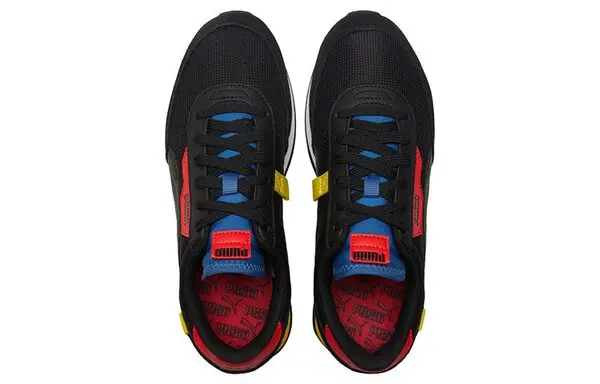 PUMA Future Rider "neon Play" Low Top Sneakers - Black