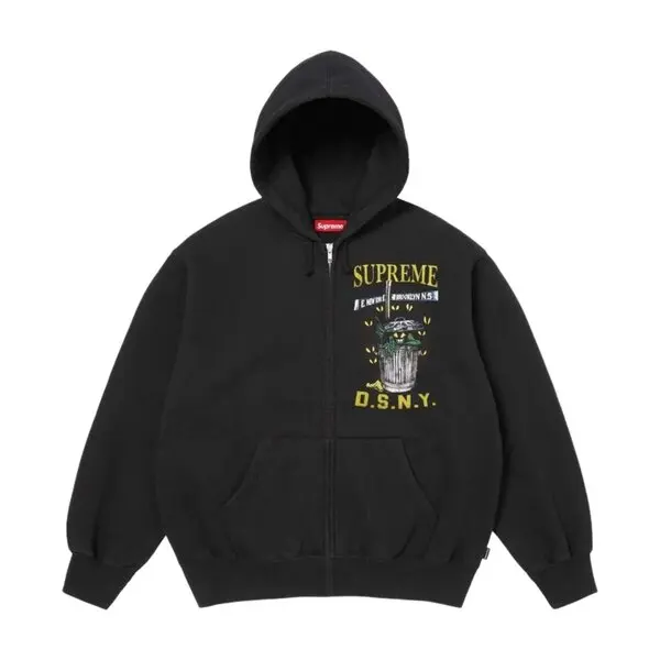 Supreme X Dsny Ss26 Zip Up Hooded Sweatshirt