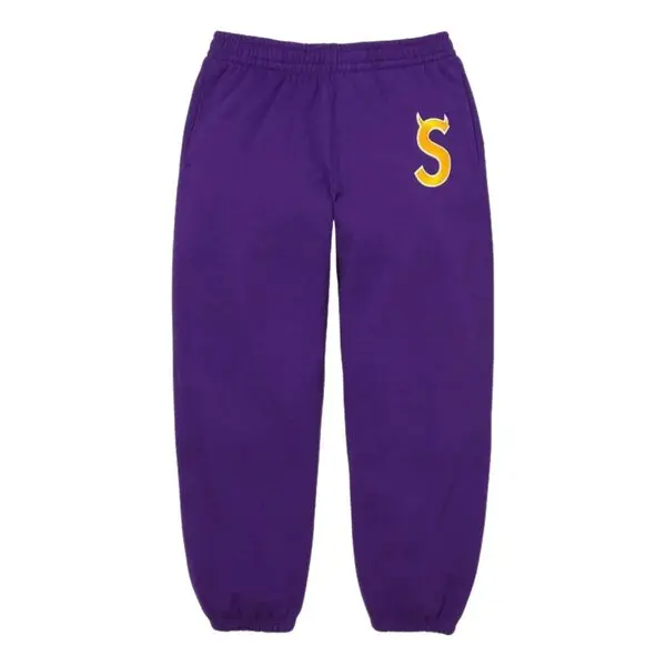 Supreme Ss26 Devil S Logo Sweatpant - Purple
