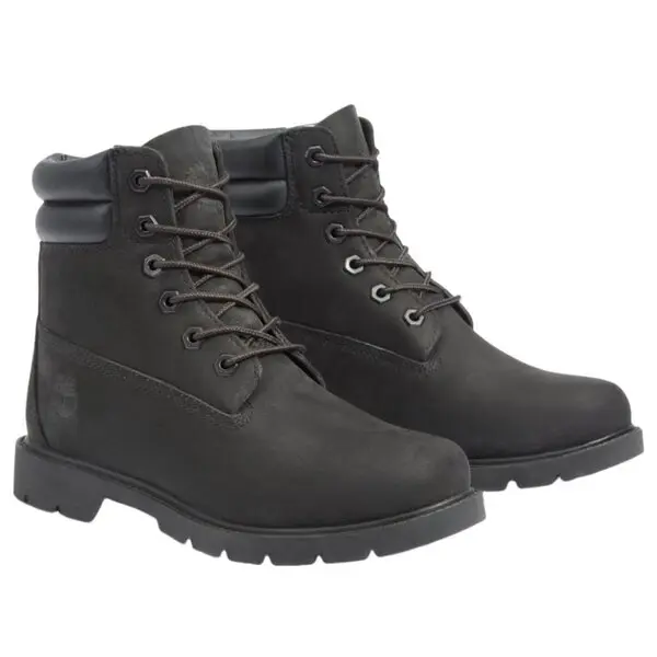 Timberland Premium Inch Waterproof Lace-up Boots - Black