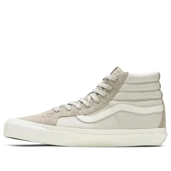 VANS Og Sk8-hi Lx Suede High Top Sneakers - Suede/canvas/feather Grey