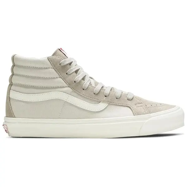 VANS Og Sk8-hi Lx Suede High Top Sneakers - Suede/canvas/feather Grey