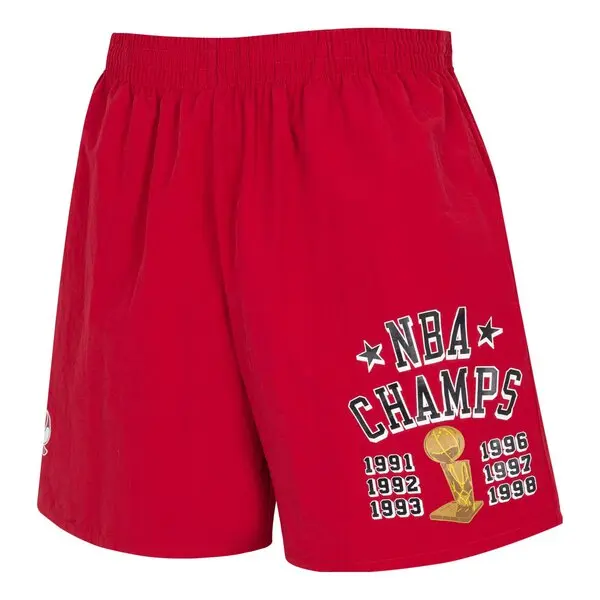Mitchell & Ness X Nba Chicago Bulls Heritage Woven Shorts