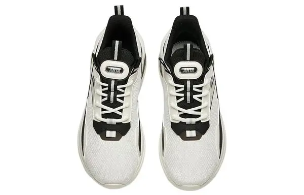 ANTA Life Series Sneakers Leather 'white Black Silver