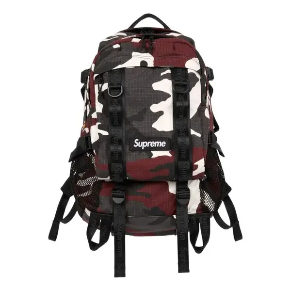 Supreme Ss26 Backpack - Red Camo