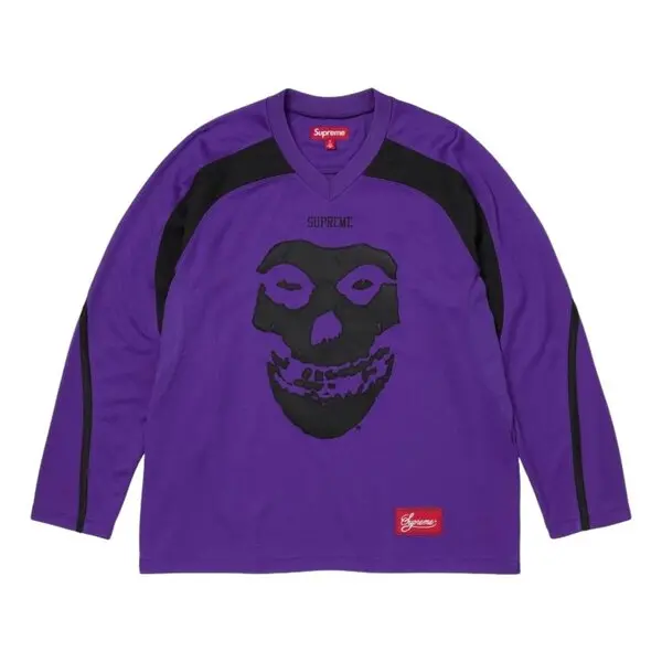 Supreme X The Misfits Ss26 Hockey Jersey - Purple