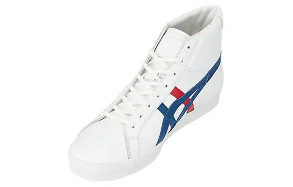 Onitsuka Tiger Fabre Bl-l Deluxe High Top Sneakers - Whitebluered
