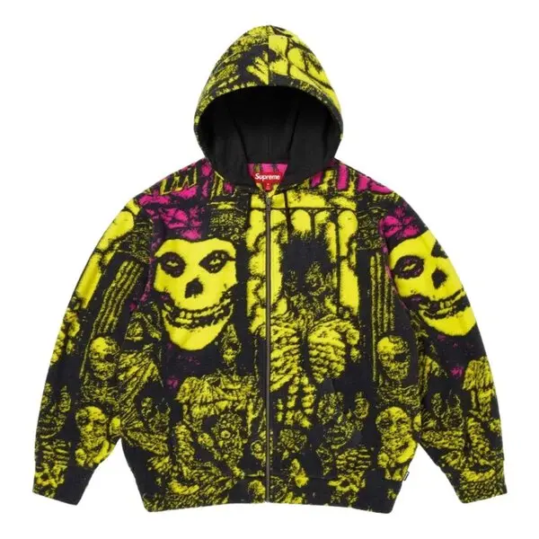 Supreme X The Misfits Zip Up Hooded Sweater
