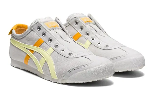 Onitsuka Tiger Mexico 66 Low Top Sneakers - Grey/yellow