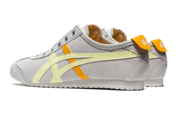 Onitsuka Tiger Mexico 66 Low Top Sneakers - Grey/yellow