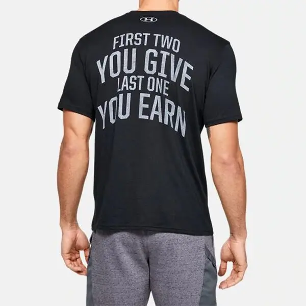 Under Armour Project Rock Bsr Short Sleeve Tee - Black
