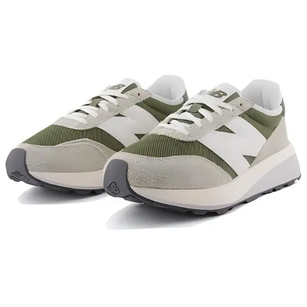 NEW BALANCE 370 Lace-up Sneakers - Green