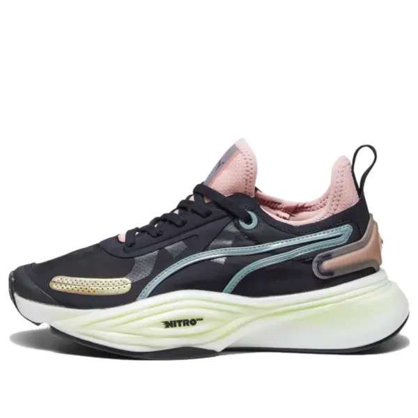PUMA Pwr Xx Nitro Squared Sneakers - Black/bold Blue/future Pink