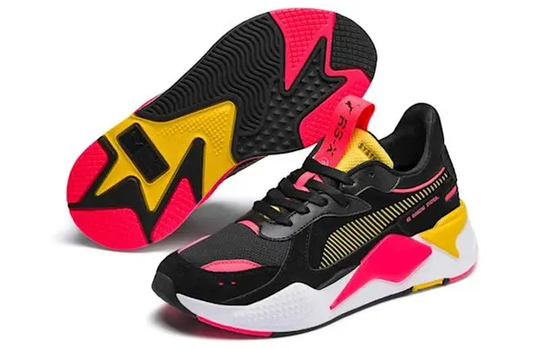 PUMA Rs-x Reinvent Low Top Sneakers - Black