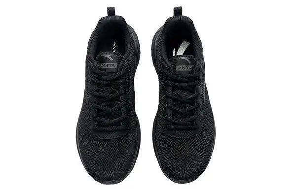 ANTA Running Series Lace-up Sneakers - Black