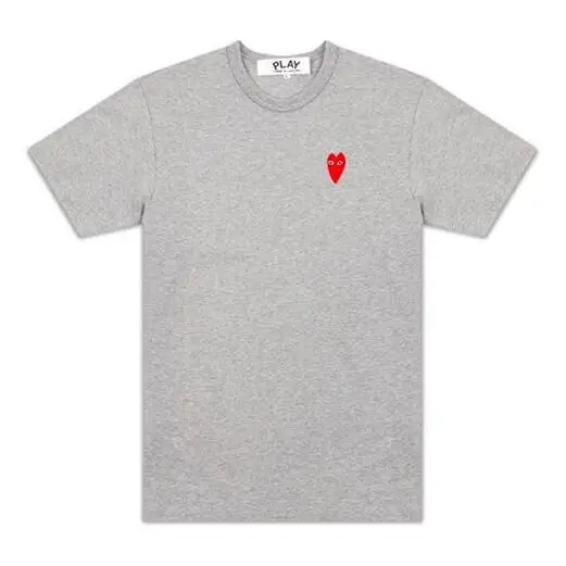Play Comme Des Garcon Mini Thin Logo - Grey