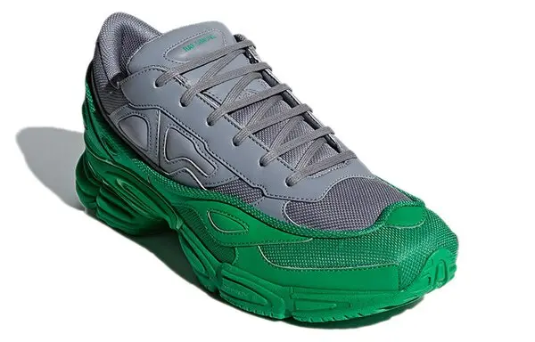 Adidas Raf Simons X Ozweego Sneakers - Grey/green