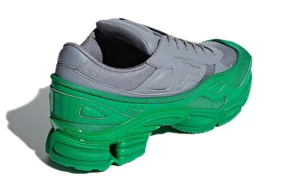 Adidas Raf Simons X Ozweego Sneakers - Grey/green