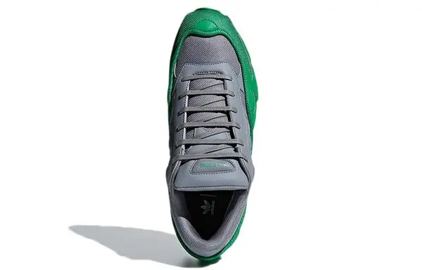 Adidas Raf Simons X Ozweego Sneakers - Grey/green