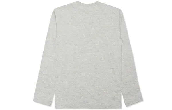 Play Comme Des Garcon Red Love Printing Gray Long Sleeves - Grey