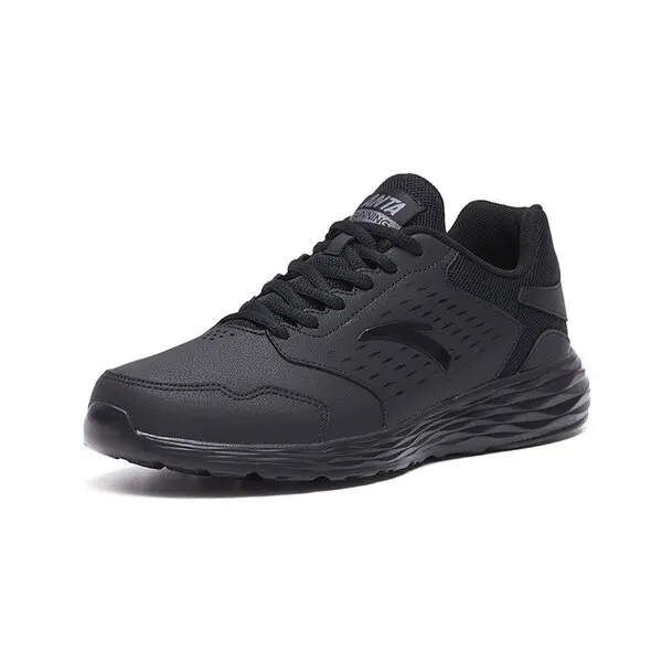 ANTA Athletic Lace-up Sneakers - Black
