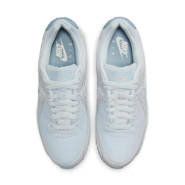Nike Max 90 Camo Swoosh Sneakers - Blue/white