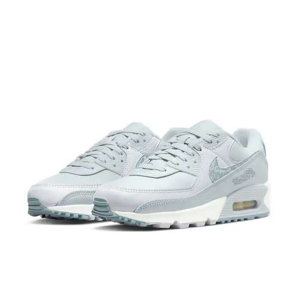 Nike Max 90 Camo Swoosh Sneakers - Blue/white