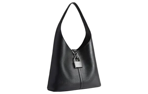 Balenciaga Locker Medium North-south Hobo Bag - Black