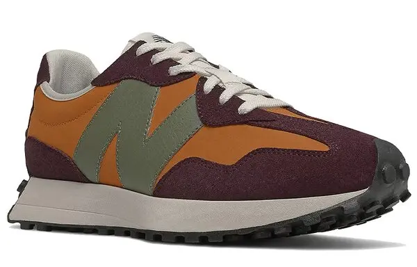 NEW BALANCE 327 Low Top Sneakers - Orange/red