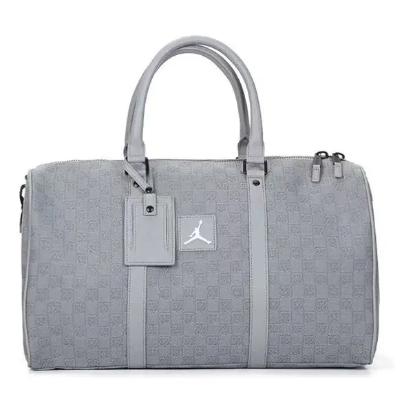 JORDAN Monogram Duffle Bag - Grey