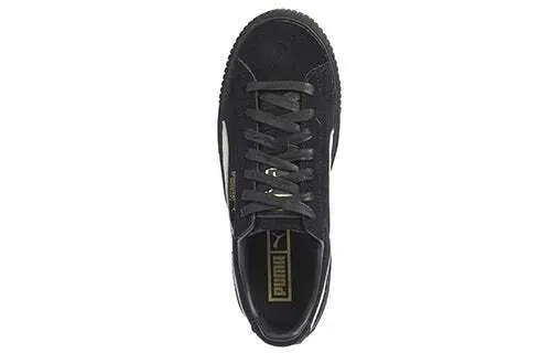 PUMA Suede Platform Sneakers - Black/white