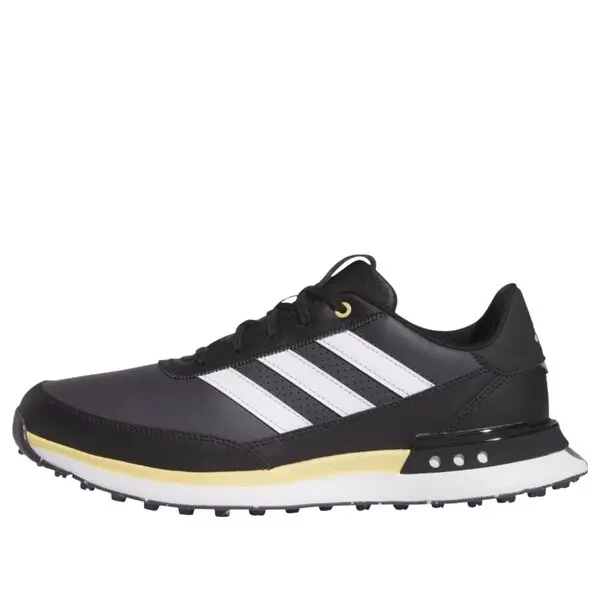Adidas S2g 24 Leather Spikeless Golf Shoes - Core Black/cloud White/oat